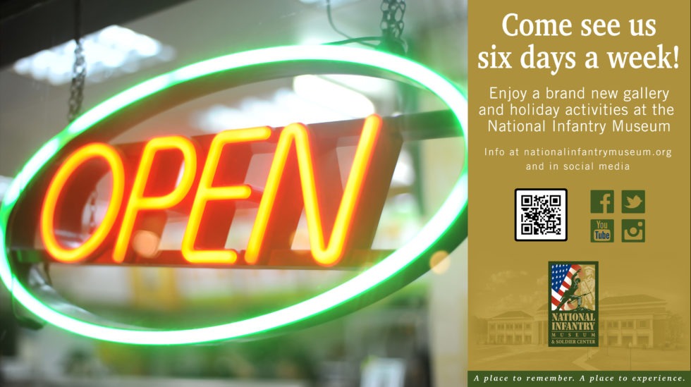 After 20 long months, the NIM is BACK! - National Infantry Museum ...