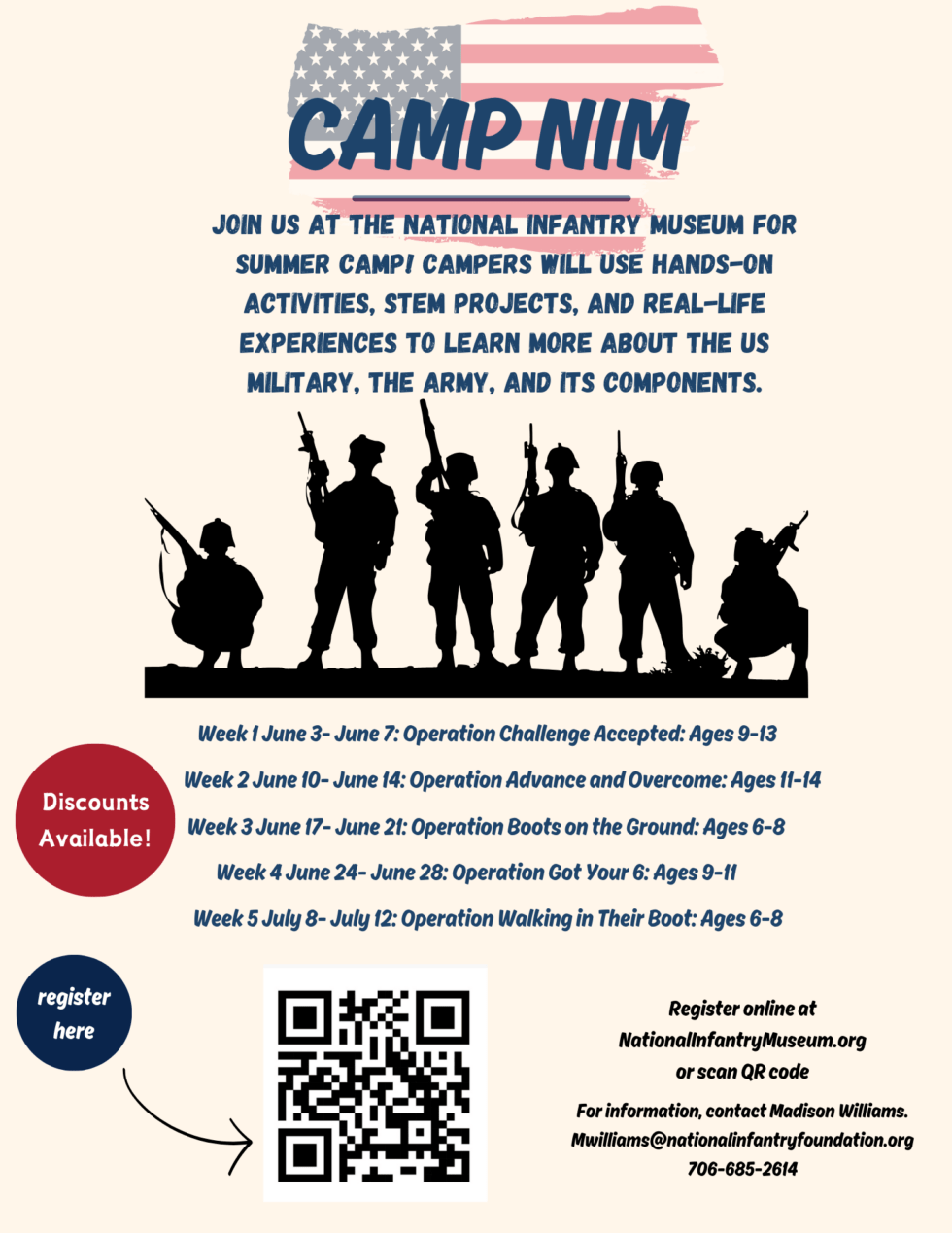 Camps at the National Infantry Museum